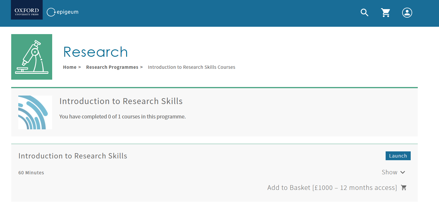 How to create an Epigeum account | Researcher and Innovator Development ...